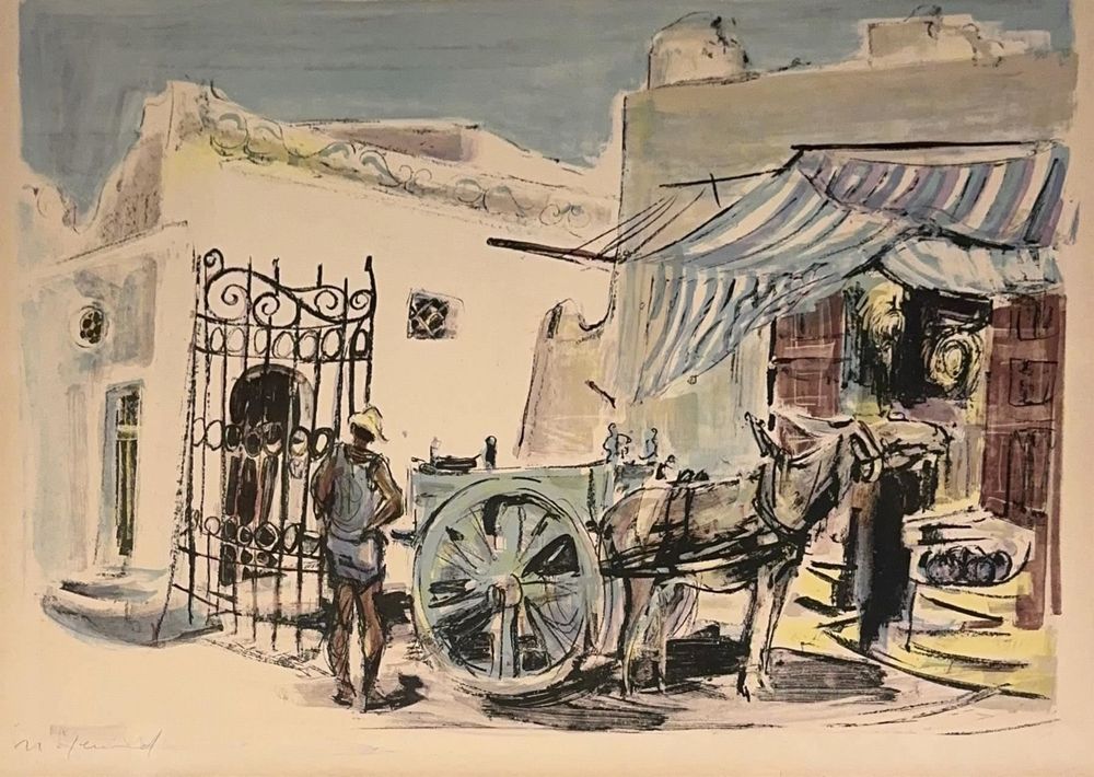 NANETTE GENOUD (1907-1987)FARBLITHOGRAPHIE SIGNIERT (Gebraucht) in Gersau für CHF 15 – mit ...