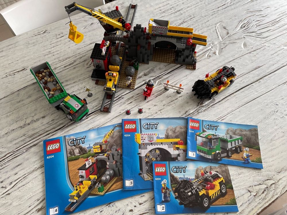 Lego City Goldmine 4204 mit 748 Teilen | Kaufen auf Ricardo