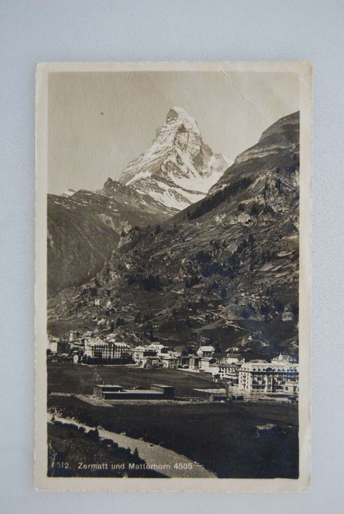 AK Zermatt und Matterhorn (Gebraucht) in Rüfenacht BE für CHF 1 – mit Lieferung auf Ricardo kaufen