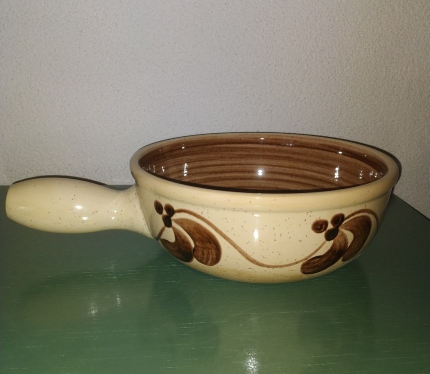 Vintage Fondue Caquelon Topf Pfanne Landert (Gebraucht) in Heimberg für ...