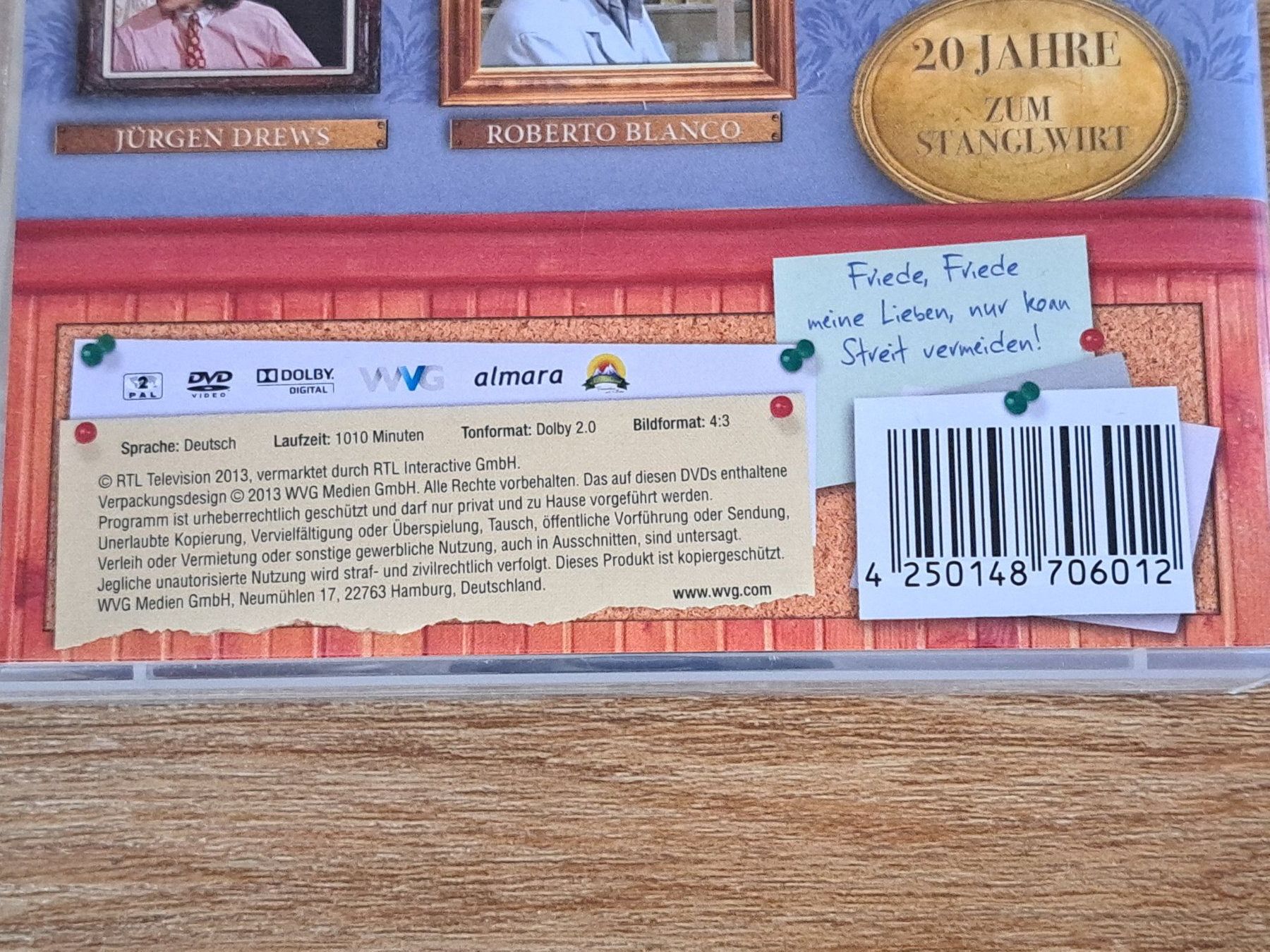 DVD Gesamtbox mit 8 DVDs, Zum Stanglwirt mit Peter Steiner (Neu (gemäss ...