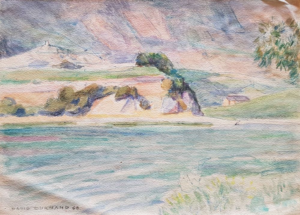David Arnold BURNAND (1888-1975) paysage (Gebraucht) in Lausanne für ...
