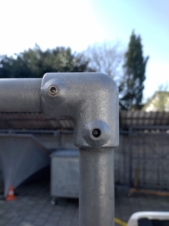 Treppe Alu/Stahl HACA VarioStep-System 4 Tritte Podest (Gebraucht) in ...