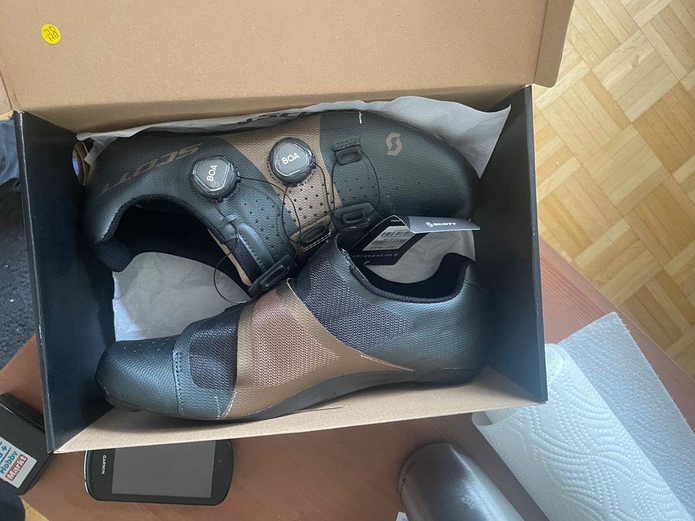 Rennradschuhe Scott RC Python bronze (Neu und originalverpackt) in Basel für CHF 80 – mit ...