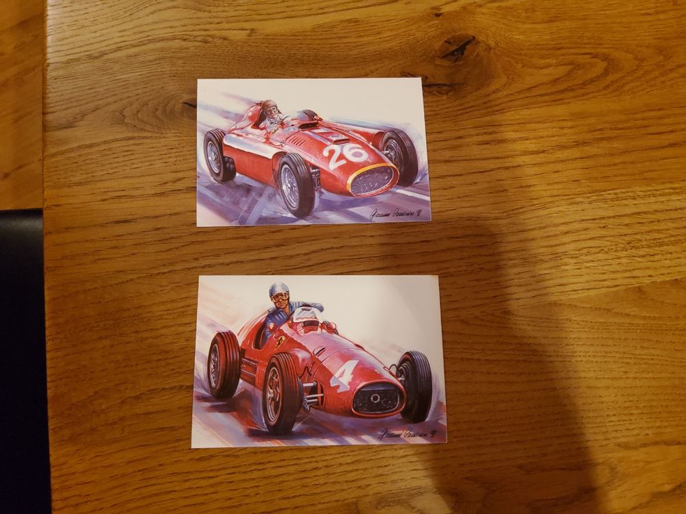 2 Limitierte F 1 Karten von Giovanni Cremonini | Kaufen auf Ricardo