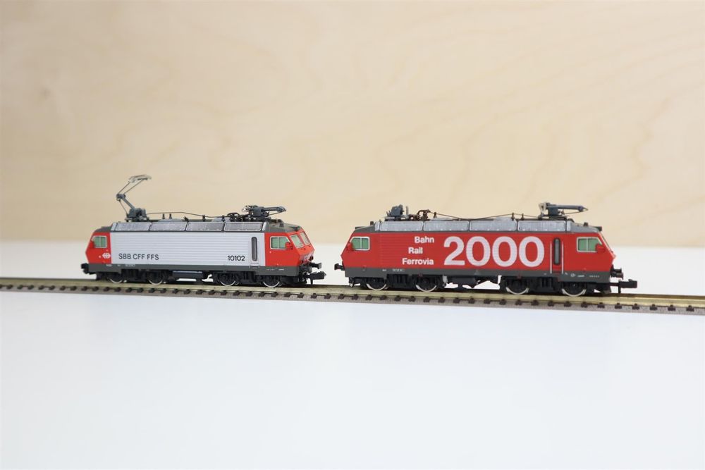 ROCO 2 x SBB Re 4/4 E-Lok Set - N (Gebraucht) in Winterthur für CHF 87 – mit Lieferung auf ...