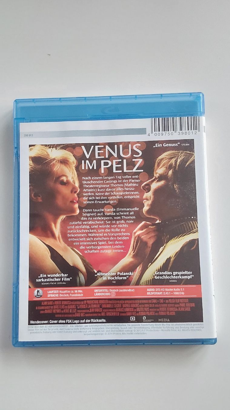 Venus im Pelz - Roman Polanski - Blu-ray - Top Zustand! (Gebraucht) in ...