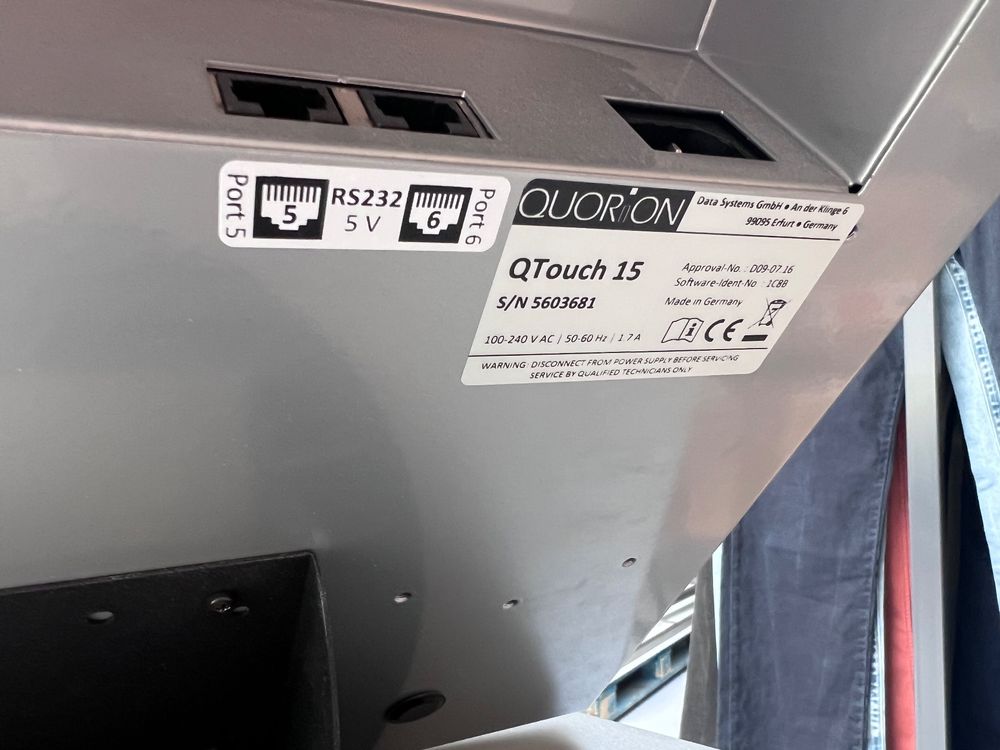Kassensystem Kasse Qurion Qtouch 15 np 1500chf (Gebraucht) in ...