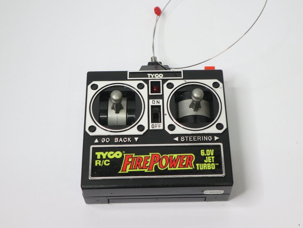 Fernbedienung für Tyco Fire Power 6V Jet Turbo 27MHz (Gebraucht) in ...