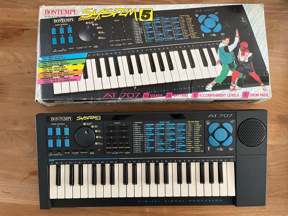 Keyboard Bontempi System 5 aus den 90er (Gebraucht) in Biel-Benken BL ...