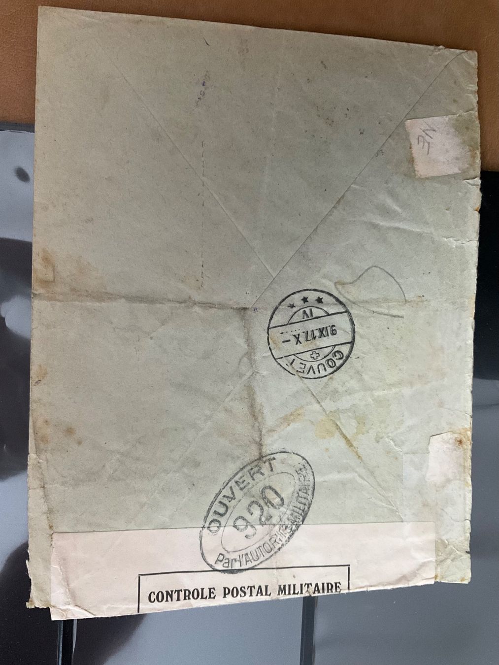 Moskau nach Couvet NE, 1917 Militärische Postkontrolle,920 (Gebraucht ...