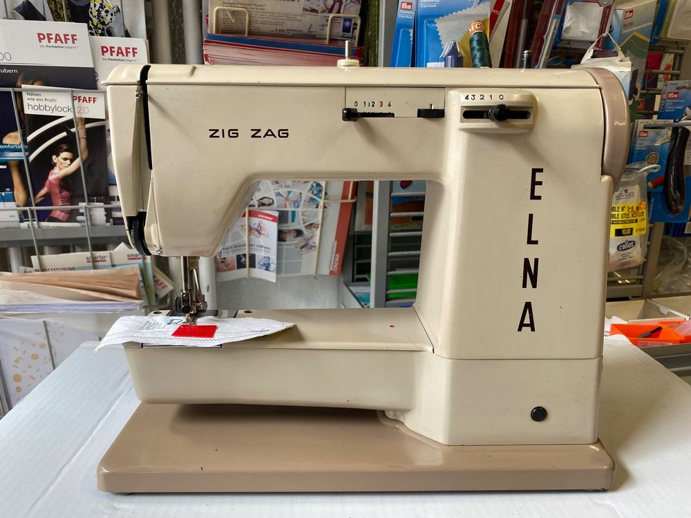 Nähmaschine Elna Zigzag, ab Fr. 1.--, ab Service. (Gebraucht) in Olten für CHF 168 – mit ...