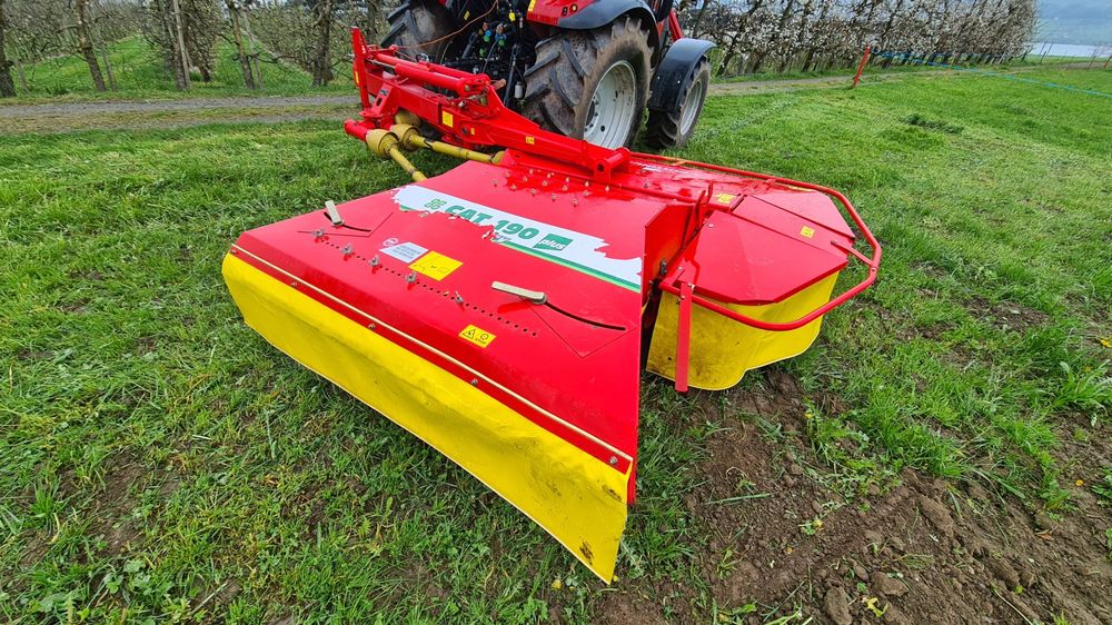 Heckmähwerk Pöttinger CAT 190 mit Aufbereiter (Gebraucht) in Oberkirch ...