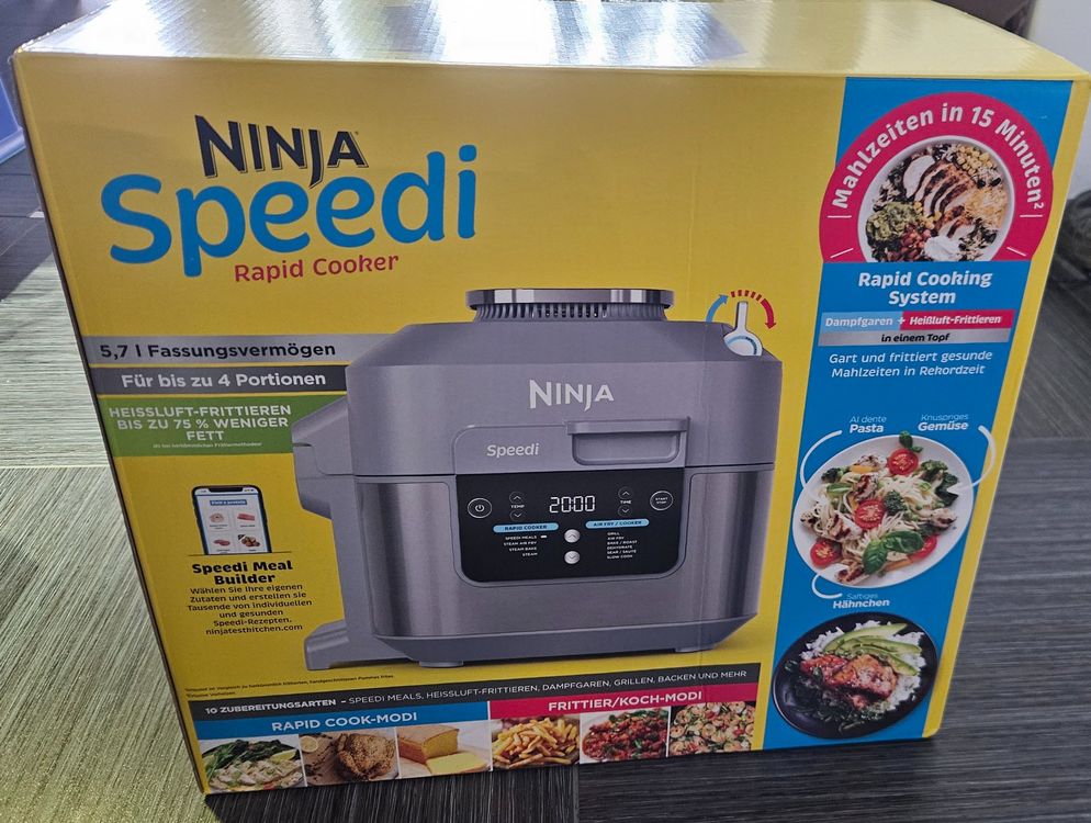 Ninja Air Fryer & Rapid Cooking System Speedi - NEU/OVP (Neu und ...
