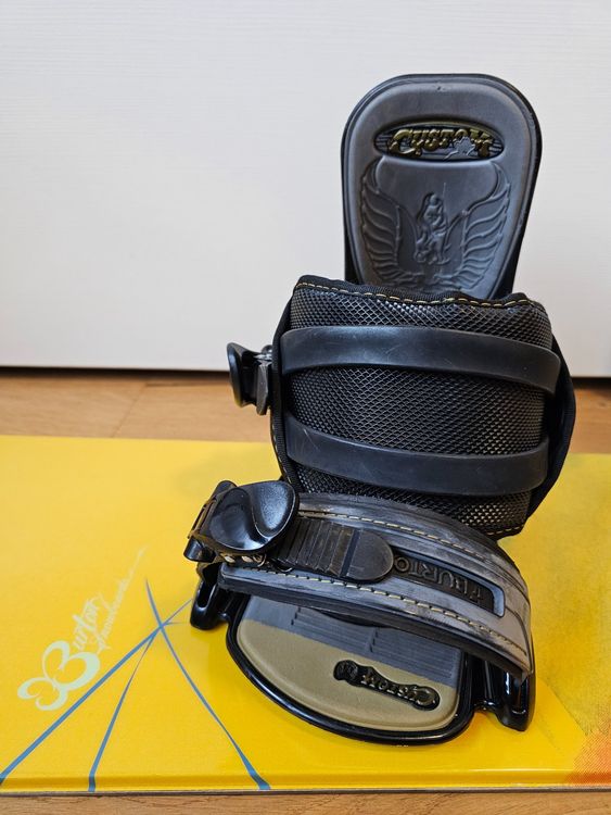 BURTON FEATHER 154 cm , Original BURTON CUSTOM Bindung Gr.M (Gebraucht ...