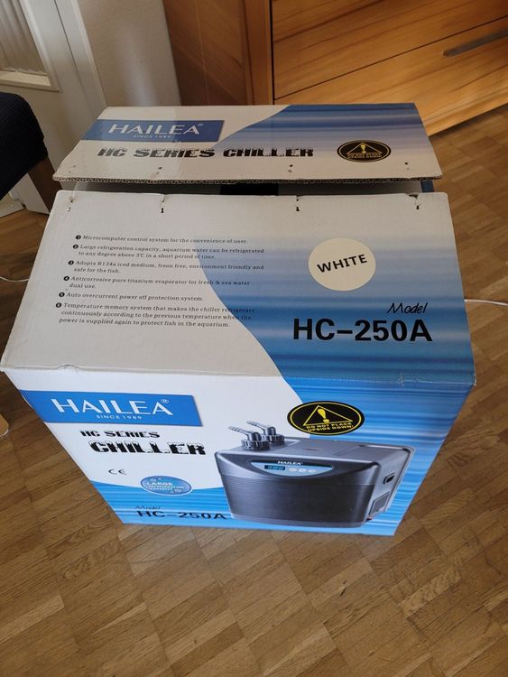 Hailea Chiller HC-250A Refroidisseur d'eau - Durchlaufkühler (Gebraucht ...
