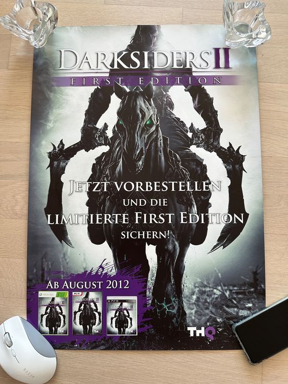Darksiders 2 Poster First Edition Bild Tod Asche THQ selten | Kaufen ...