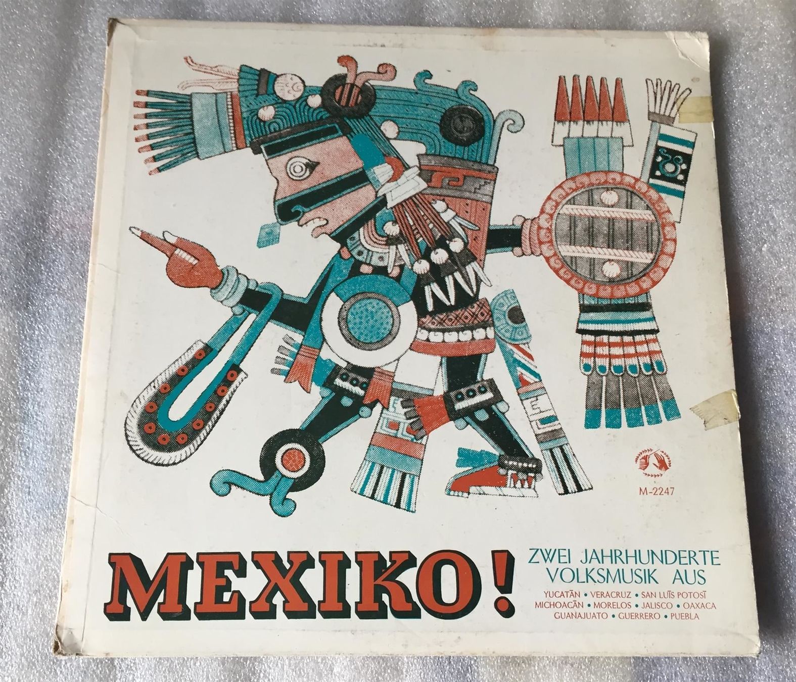 Mexiko Zwei Jahrhunderte Volksmusik Mexique Mexico Vinyl LP (D'occasion ...