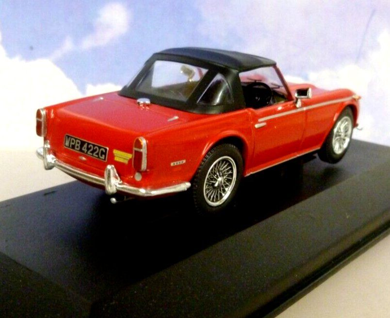 Triumph TR5 Roadster 1967-1968 RHD rot / Softtopt schwarz (Neu und ...