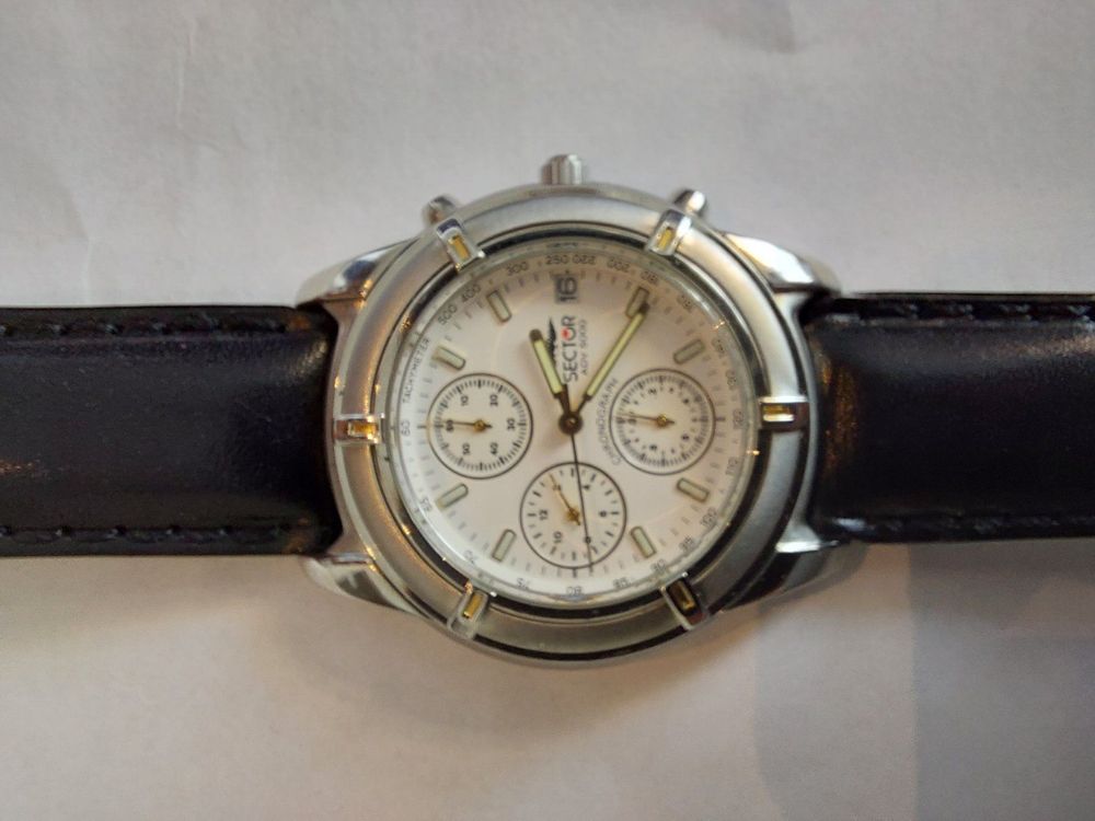 Sector ADV 5000 No Limits Chronograph 100m Water Resistant (Gebraucht ...