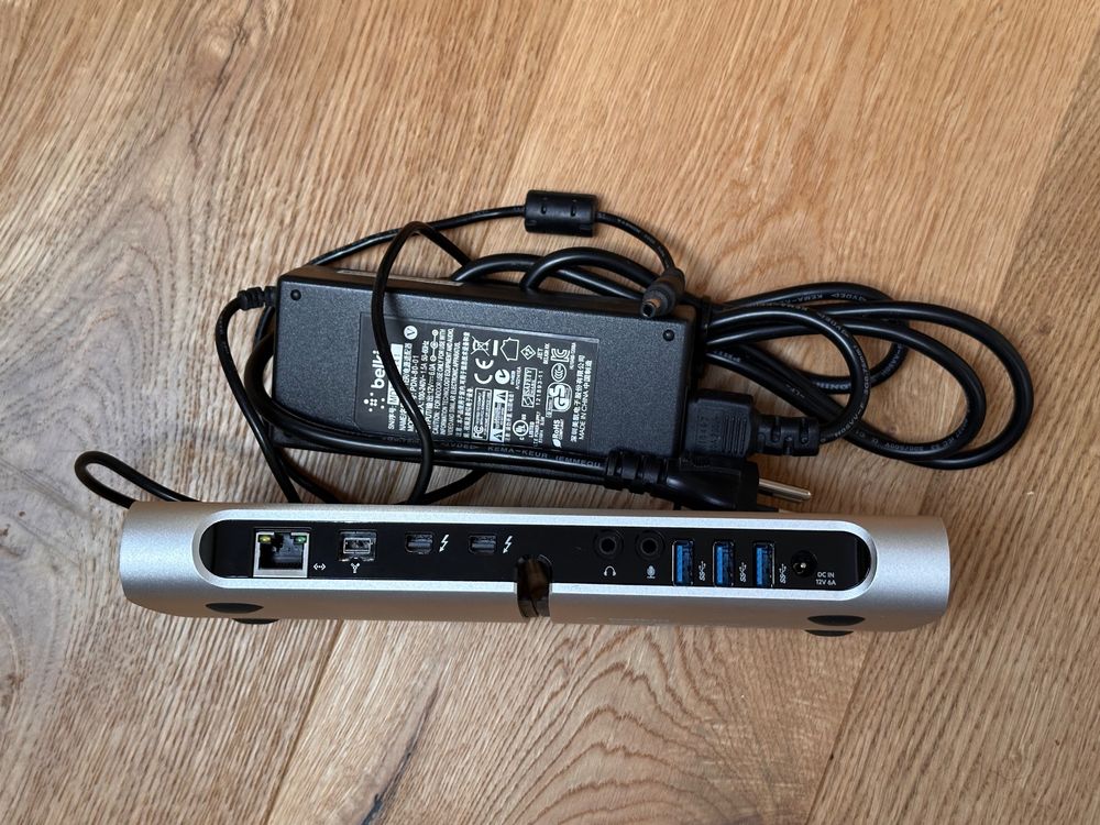 Belkin Thunderbolt Express Dock F4U055 - Top Zustand! (Gebraucht) in ...