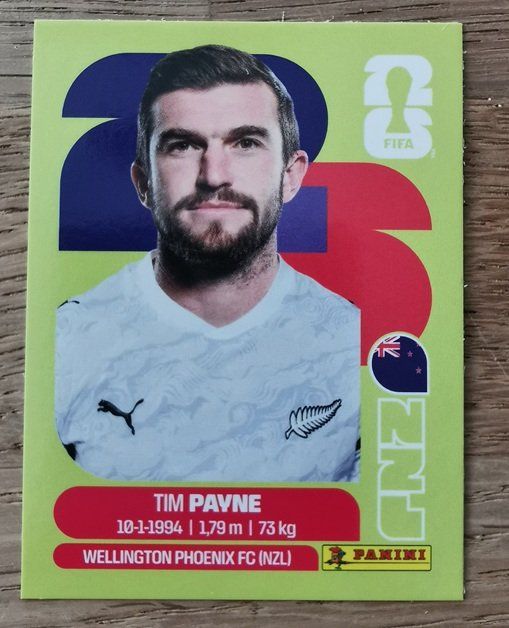Tim Payne NZL 6 Panini FIFA World Cup 2026 ⚽🏆 (Neu (gemäss Beschreibung ...