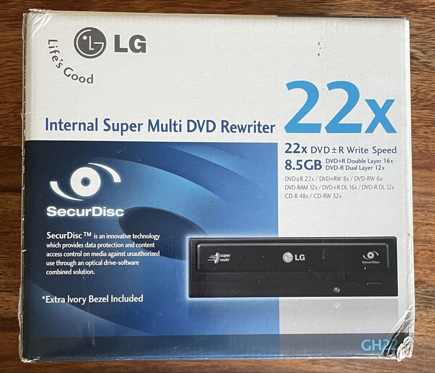 LG- MULTI DVD REWRITER | Kaufen auf Ricardo