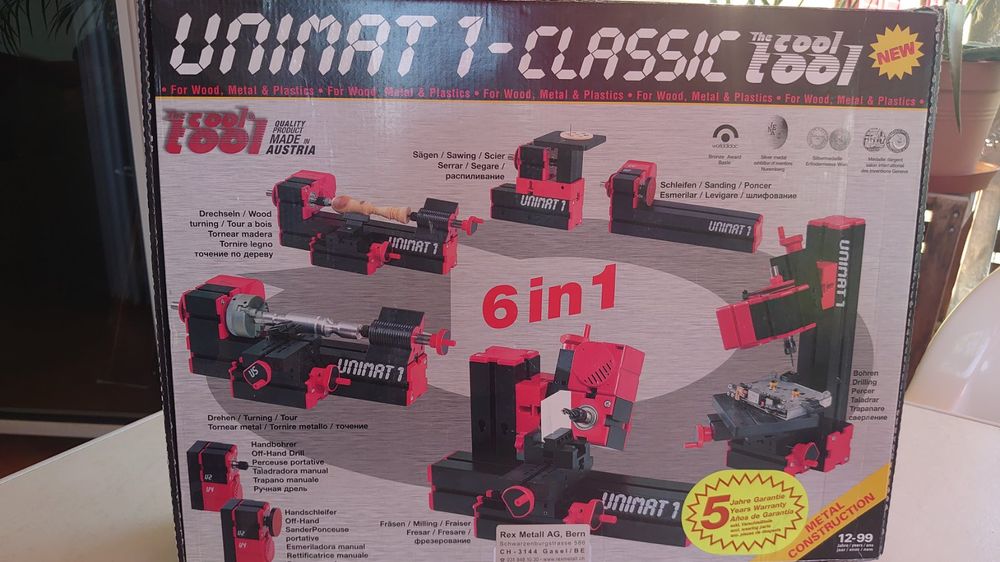 Unimat 1 - Classic mit viel Zubehör (Gebraucht) in Kirchberg BE für CHF ...