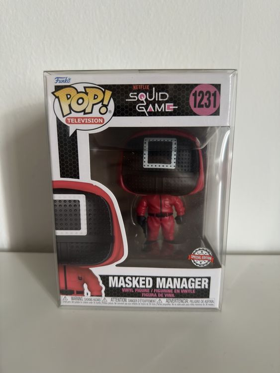 Funko POP 1231 - Manager Édition Spéciale Squid Game (Neuf avec ...