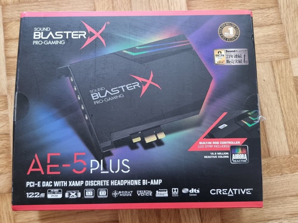 Creative Sound BlasterX AE-5 Plus | Kaufen auf Ricardo