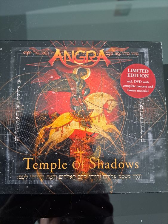 Angra- Temple Of Shadows CD + DVD Limited Edition (Neu (gemäss ...
