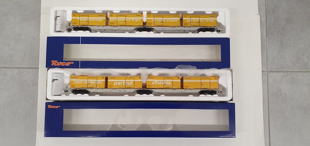 Roco 66564 & 66569 AAE Sggmrs mit PTT Auflieger, Ep. V | Kaufen auf Ricardo