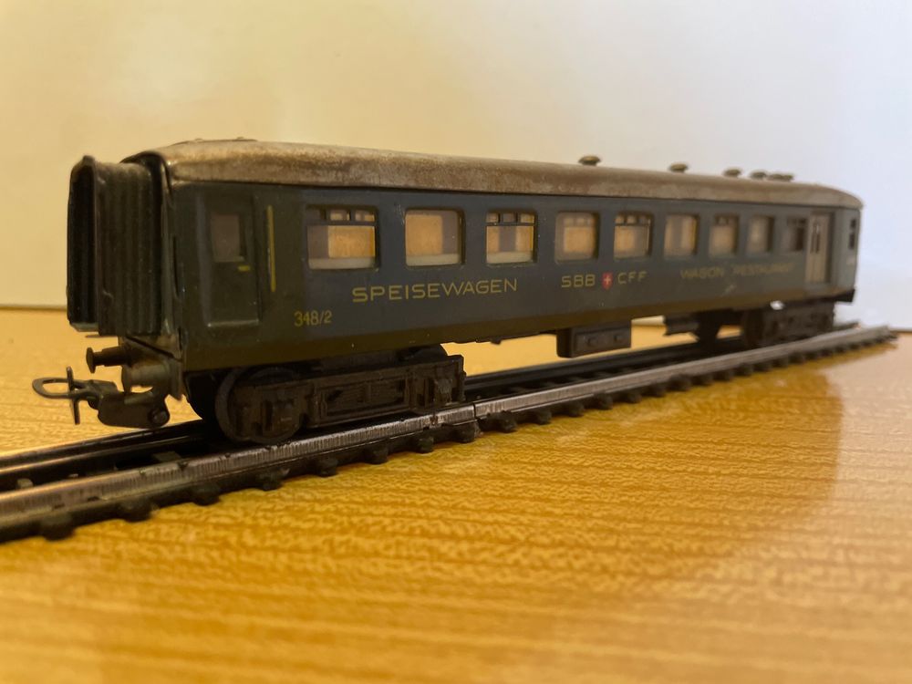 Märklin H0 SBB Speisewagen (Gebraucht) in Suhr für CHF 25 – mit Lieferung auf Ricardo kaufen