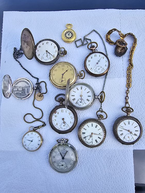 Antike Taschenuhren Sammlung - 11 Stück | Kaufen auf Ricardo