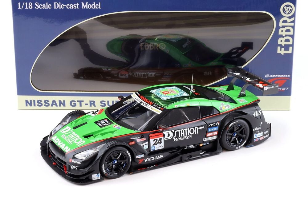 Nissan GT-R Super GT500 2015 D´station ADVAN #24 1/18 NEU | Kaufen auf Ricardo