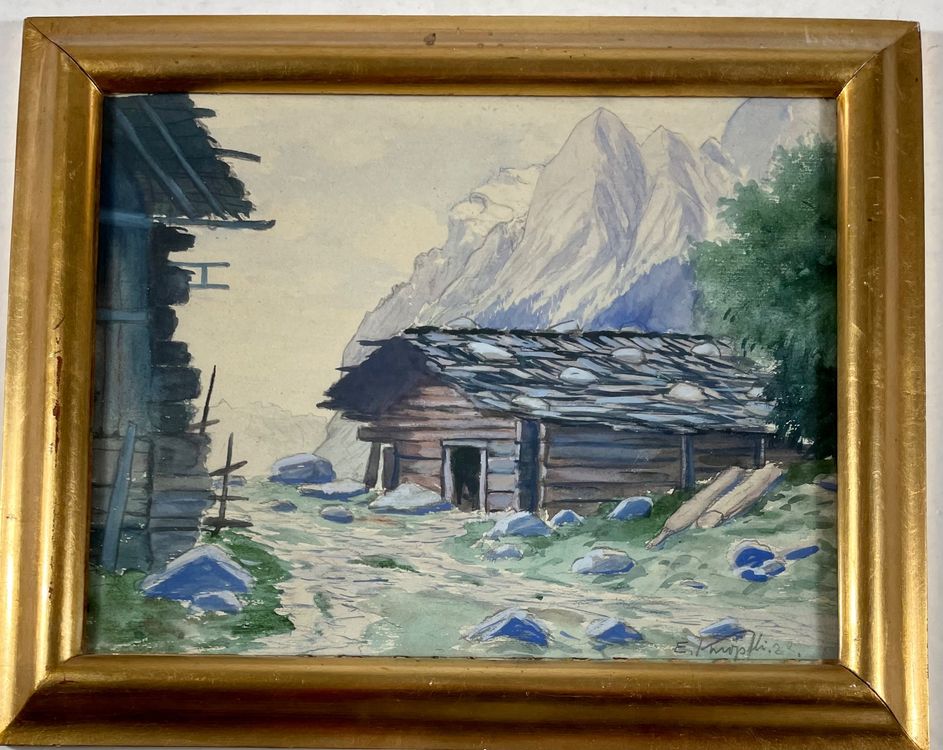 Aquarell mit faszinierendem Sujet Signiert (Gebraucht) in Root für CHF 5 – mit Lieferung auf ...