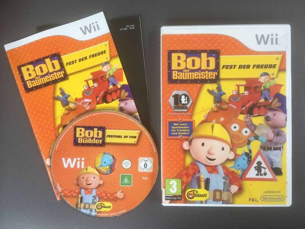 BOB DER BAUMEISTER für Wii (Gebraucht) in St.Gallen für CHF 12.9 – mit ...