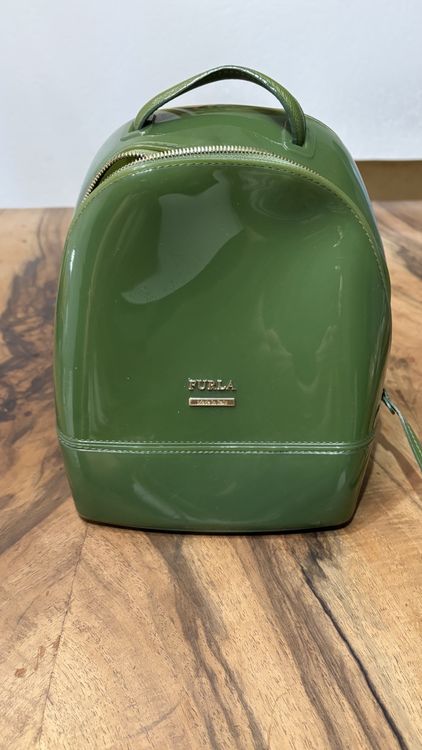 Furla Jelly Backpack Green Candy Mini Backpack | Kaufen auf Ricardo