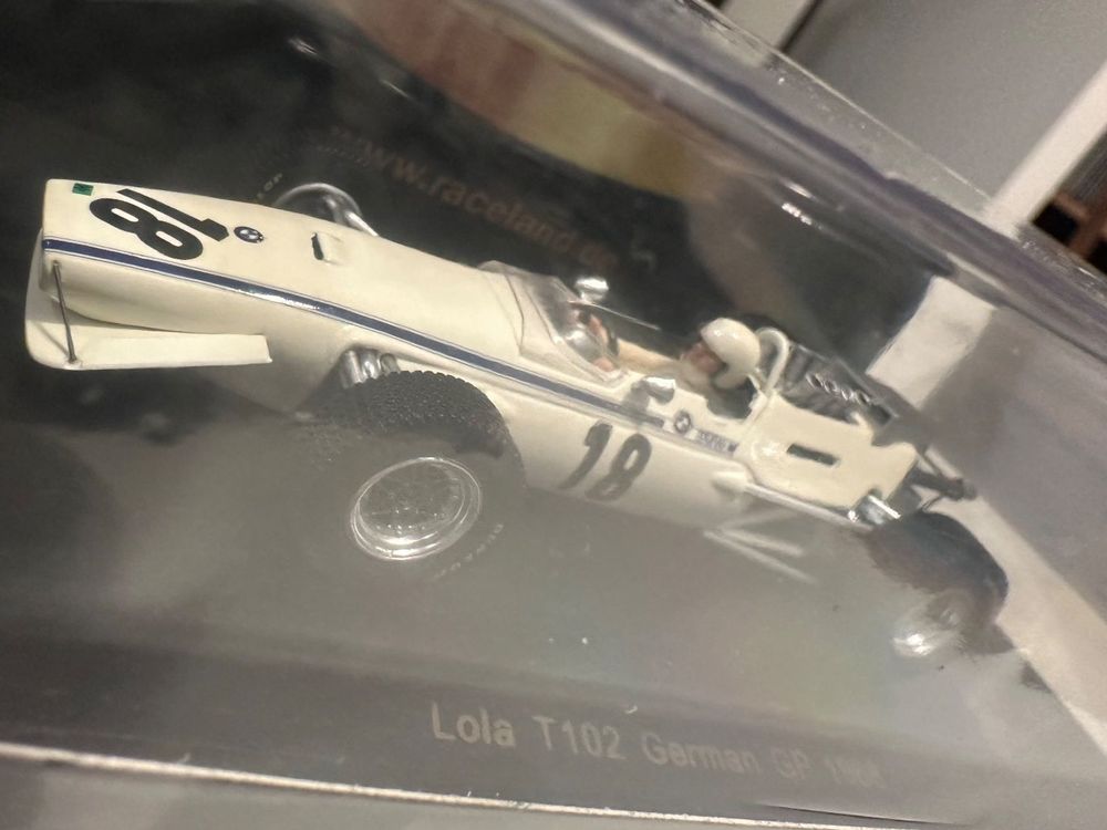 Lola BMW T102 GP Deutschland 1968 Hubert Hahne Nr. 003/300 (Neu und ...