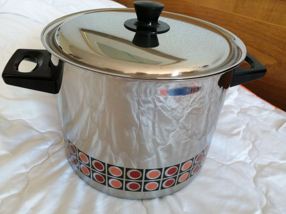 Sigg Chromstahl Pfanne 22, 18 cm hoch (Gebraucht) in Wettingen für CHF 59.9 – mit Lieferung auf ...