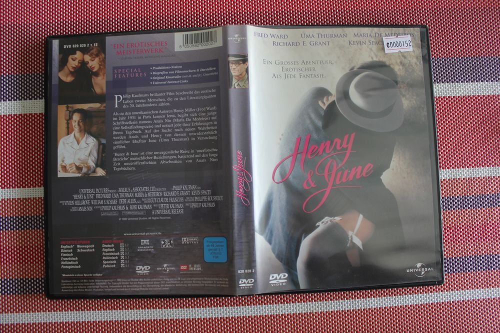 Henry June von Philip Kaufman | DVD | (Gebraucht) in Geroldswil für CHF ...