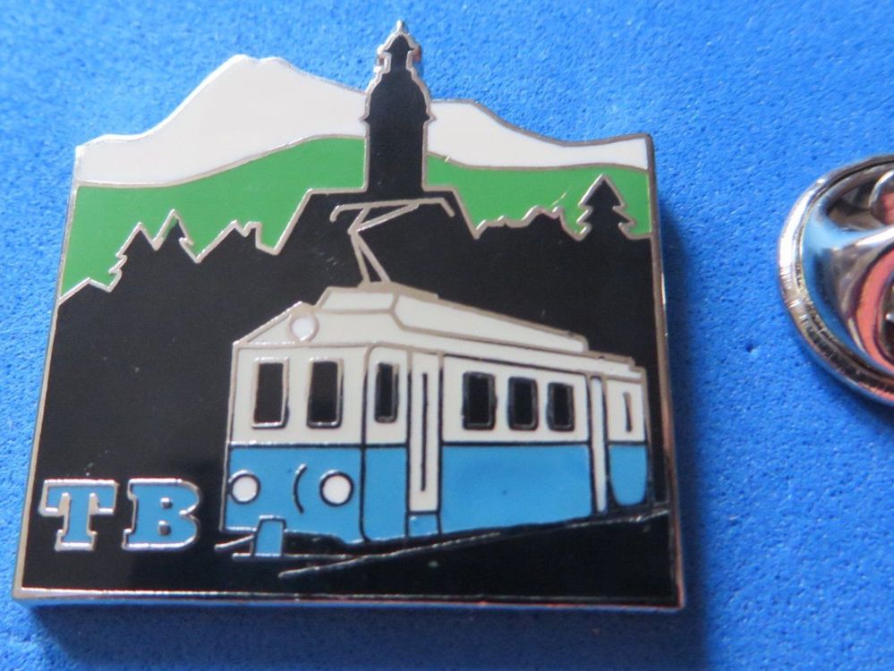 PIN'S TB TROGENER BAHN,ZUG TRAIN WAGGON,BDe 4/4 6-8 SPEICHER (Gebraucht) in Neuhausen für CHF 1 ...