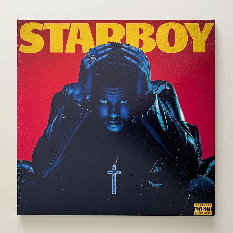 LP The Weeknd: Starboy Double Coloured Translucent Red Vinyl | Kaufen ...