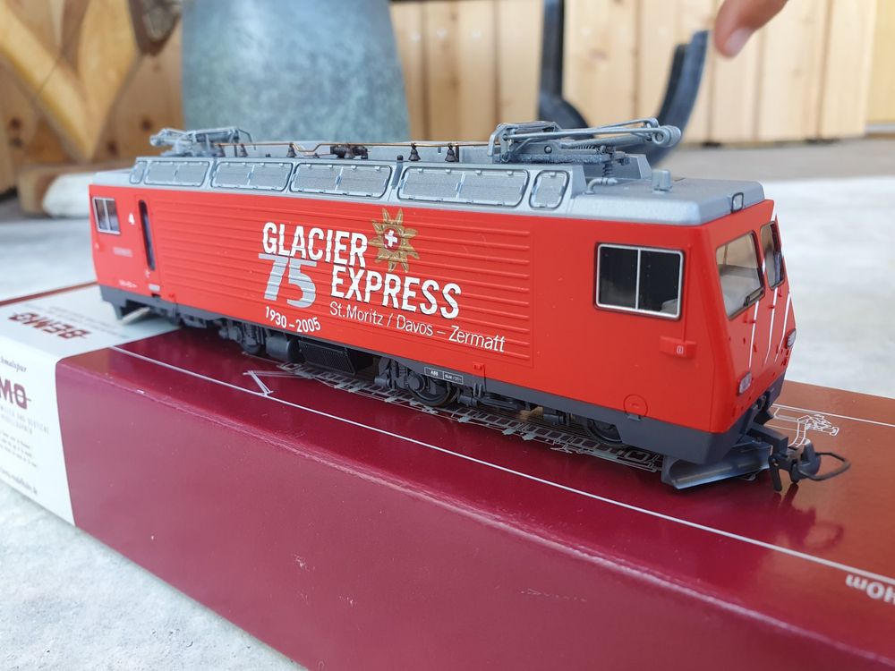Bemo H0m MGB HGe 4/4 II Glacier Express 1262 554 | Kaufen auf Ricardo