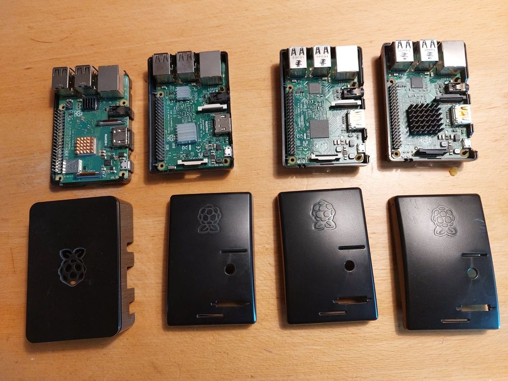 4 Stück Raspberry Pi 2 und 3 | Kaufen auf Ricardo