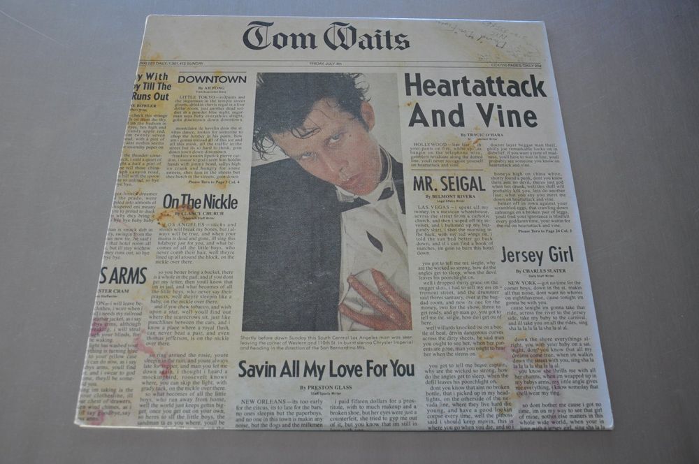 TOM WAITS LP HEARTATTACK AND VINE (Gebraucht) in Sion für CHF 20 – mit ...
