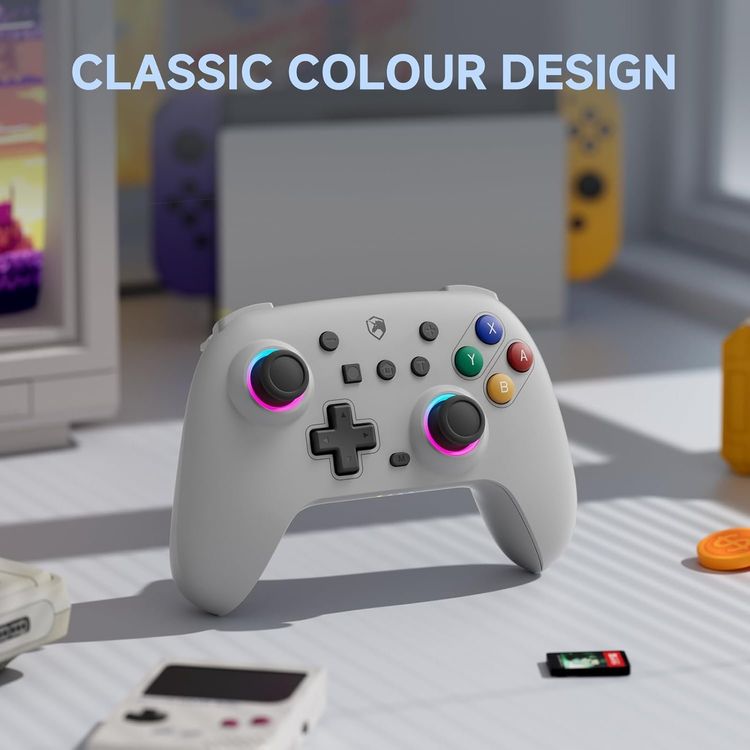 Retro Design Switch Controller RGB Hall Joystick Turbo (Neu und originalverpackt) in Hundwil für ...