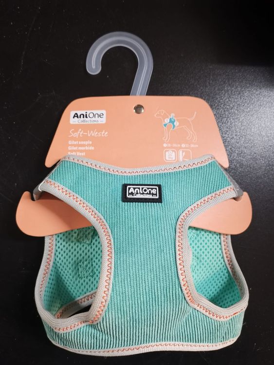 AniOne Soft-Weste Brustgeschirr türkis 2XS (Neu und originalverpackt) in Sitterdorf für CHF 1 ...