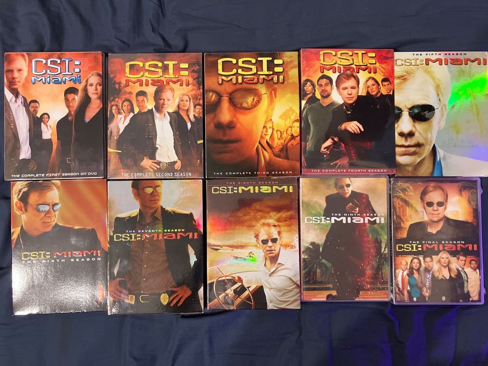 CSI Miami komplette Serie Staffel 1-10 DVD Code 1 (Neu (gemäss ...