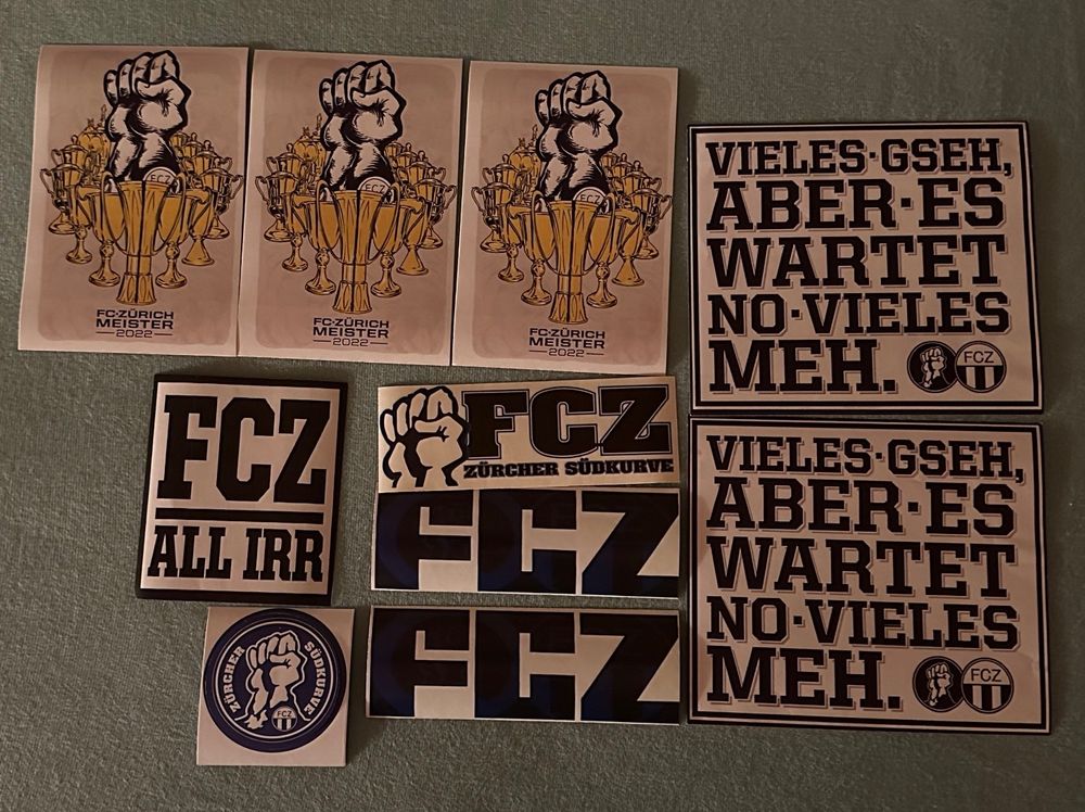 FCZ Südkurve Sticker (Neuf avec emballage d'origine) à Zürich pour CHF ...